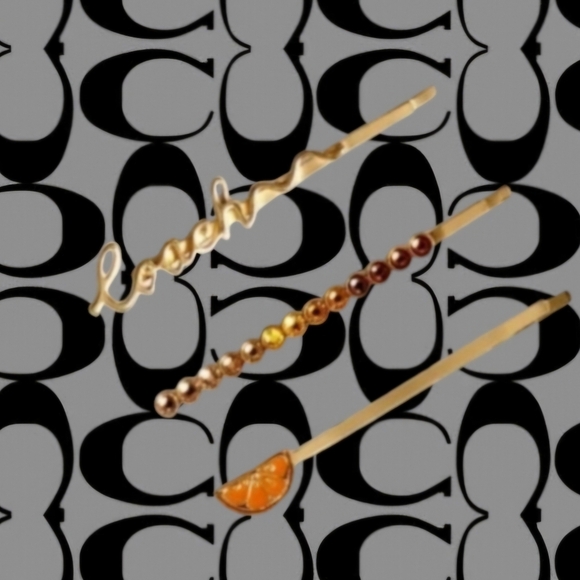 Coach | Accessories | Coach Hair Clips | Poshmark